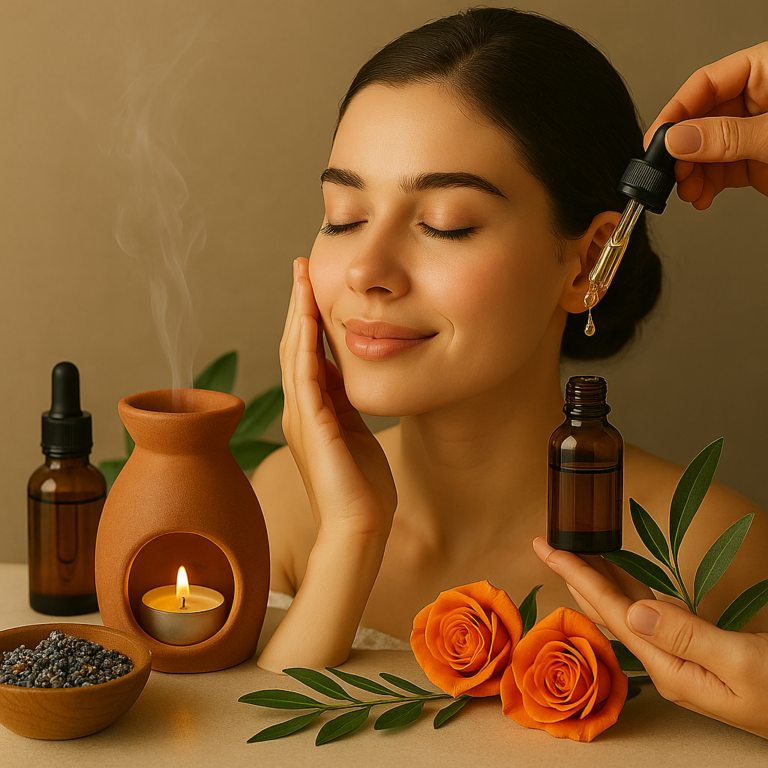 Aromatherapy Blends That Brighten and Balance Your Skin